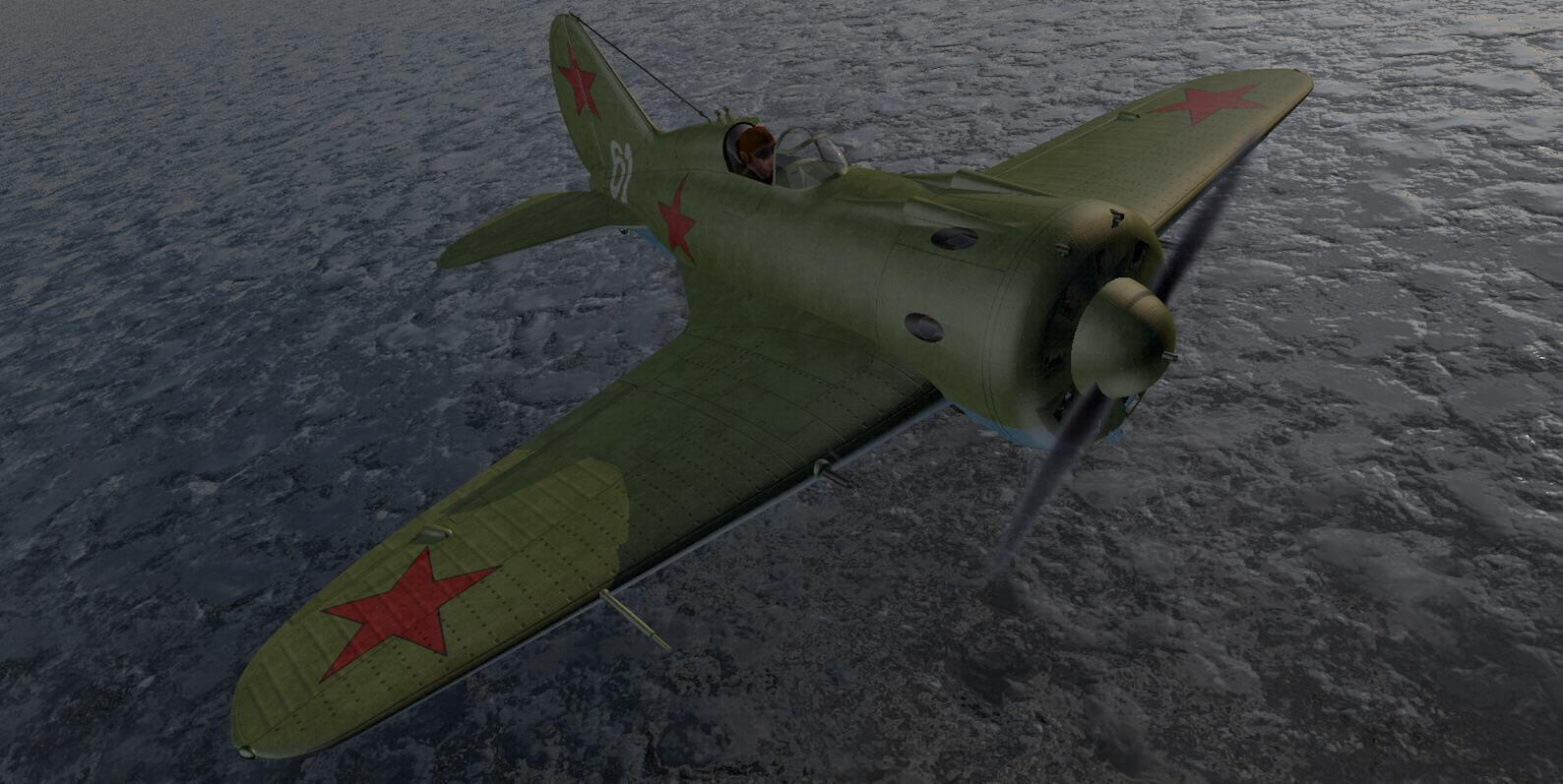 Polikarpov I-16 Mosca 3D Model by ChipBassChaos