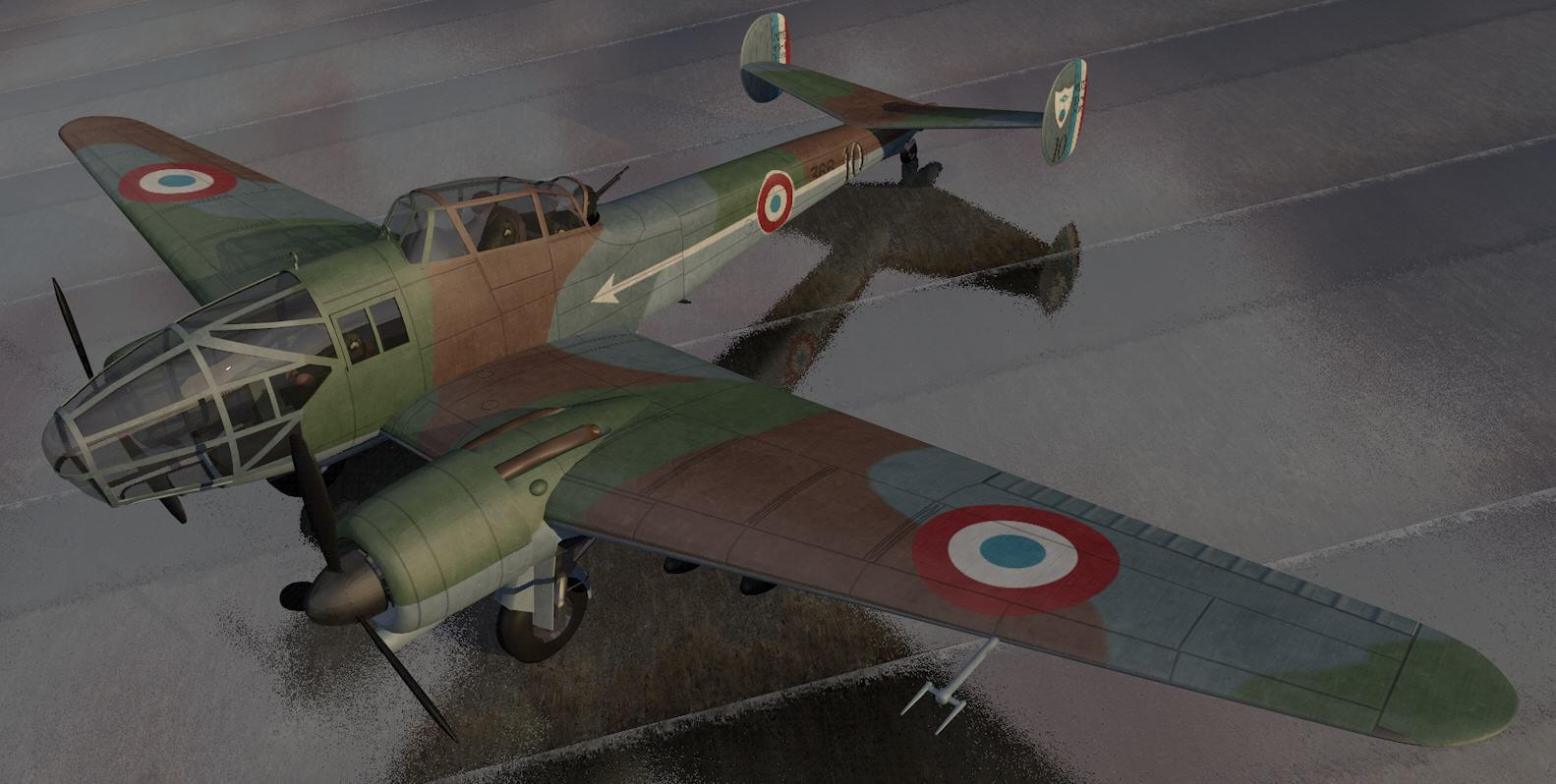 Potez 63-11 3D Model by ChipBassChaos