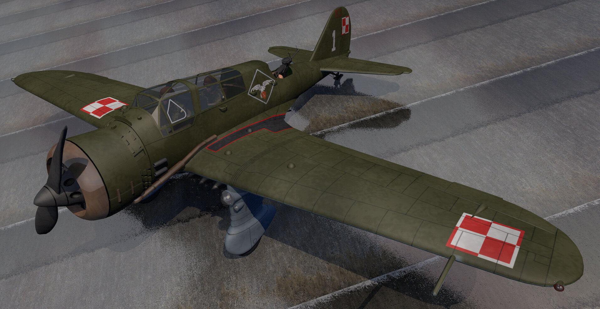 PZL P-23 Karas 3D Model by ChipBassChaos