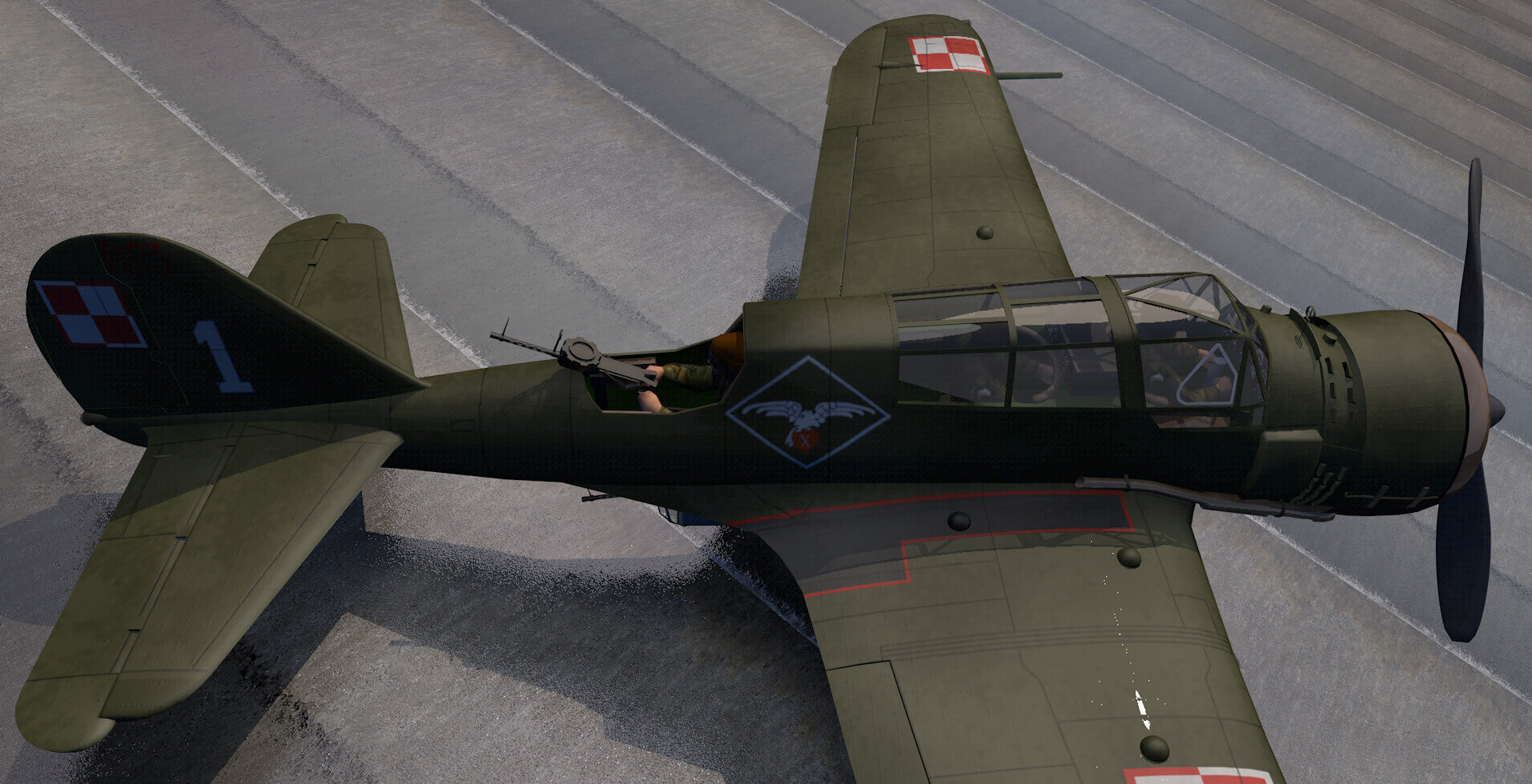 PZL P-23 Karas 3D Model by ChipBassChaos