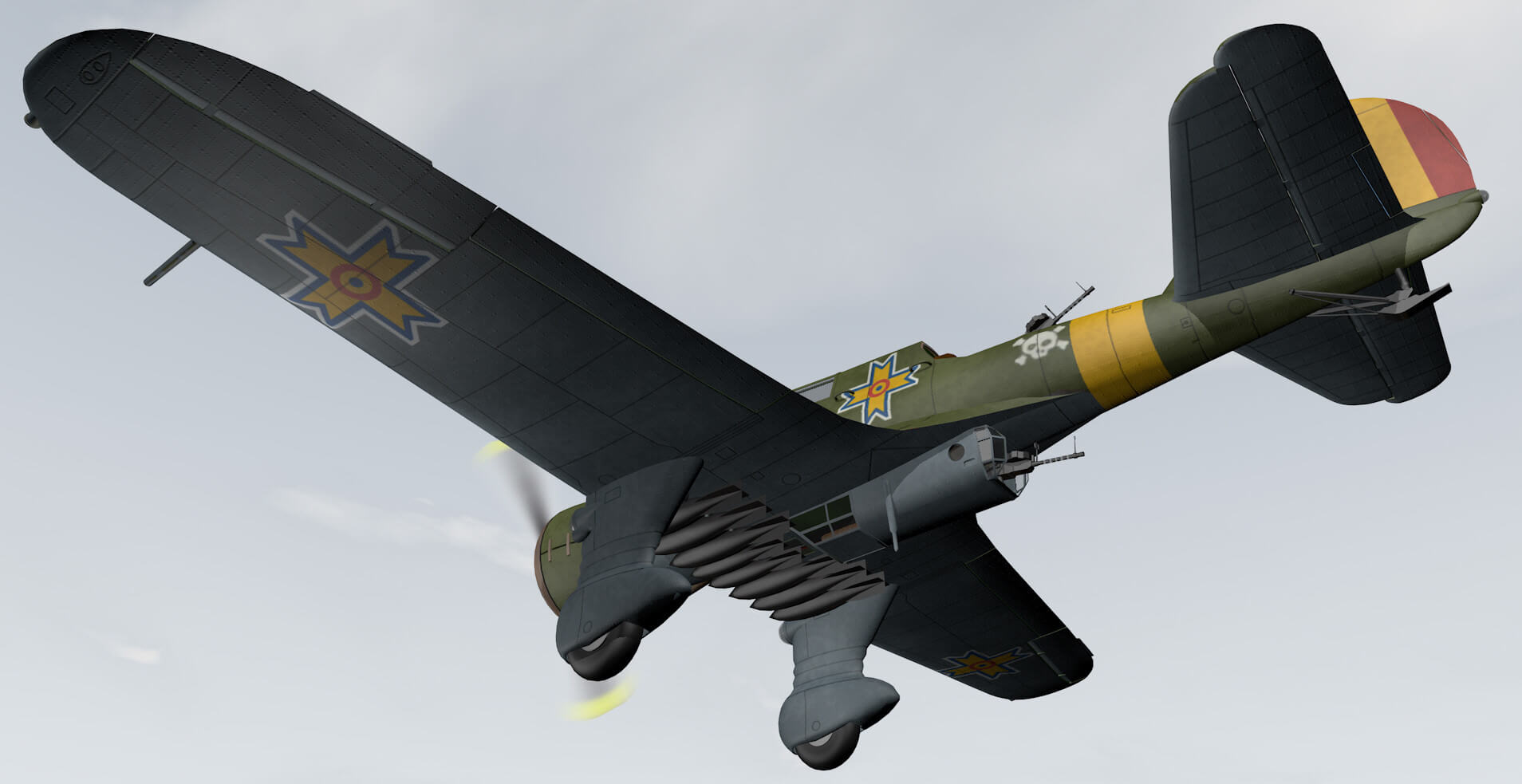 PZL P-23 Karas 3D Model by ChipBassChaos