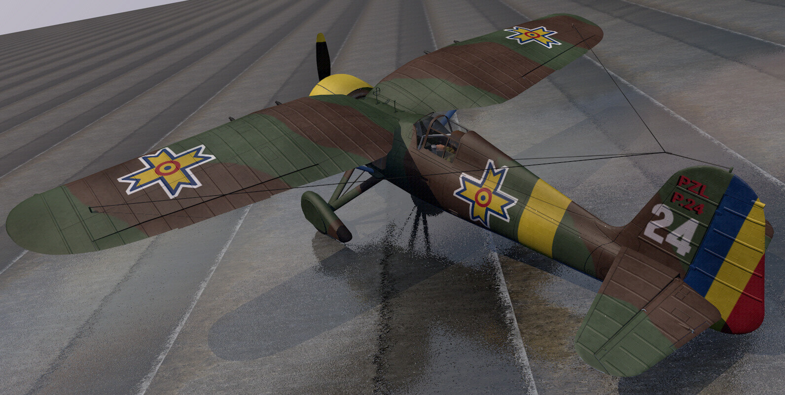 PZL P-24G 3D Model by ChipBassChaos