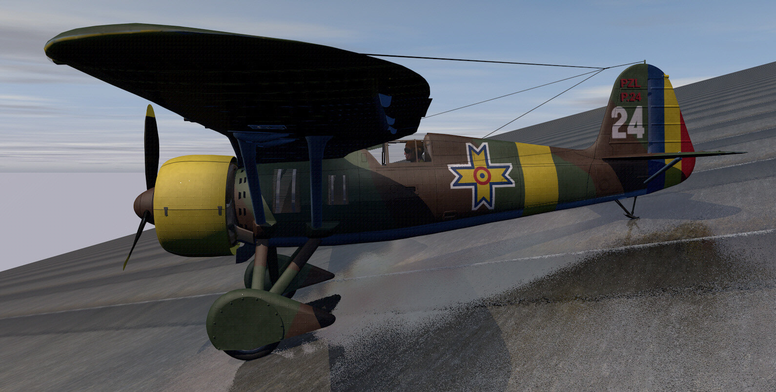 PZL P-24G 3D Model by ChipBassChaos