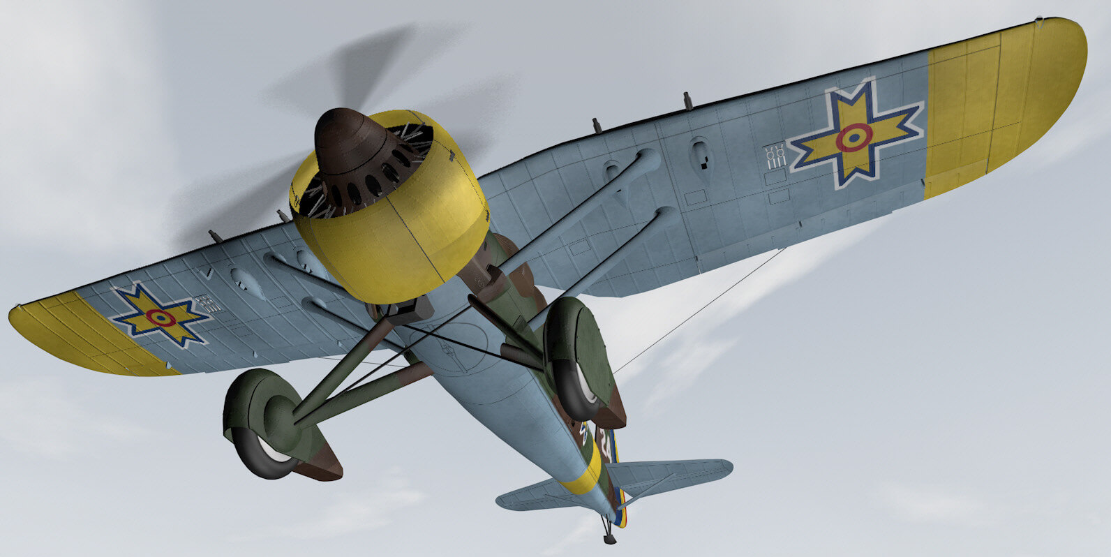 PZL P-24G 3D Model by ChipBassChaos