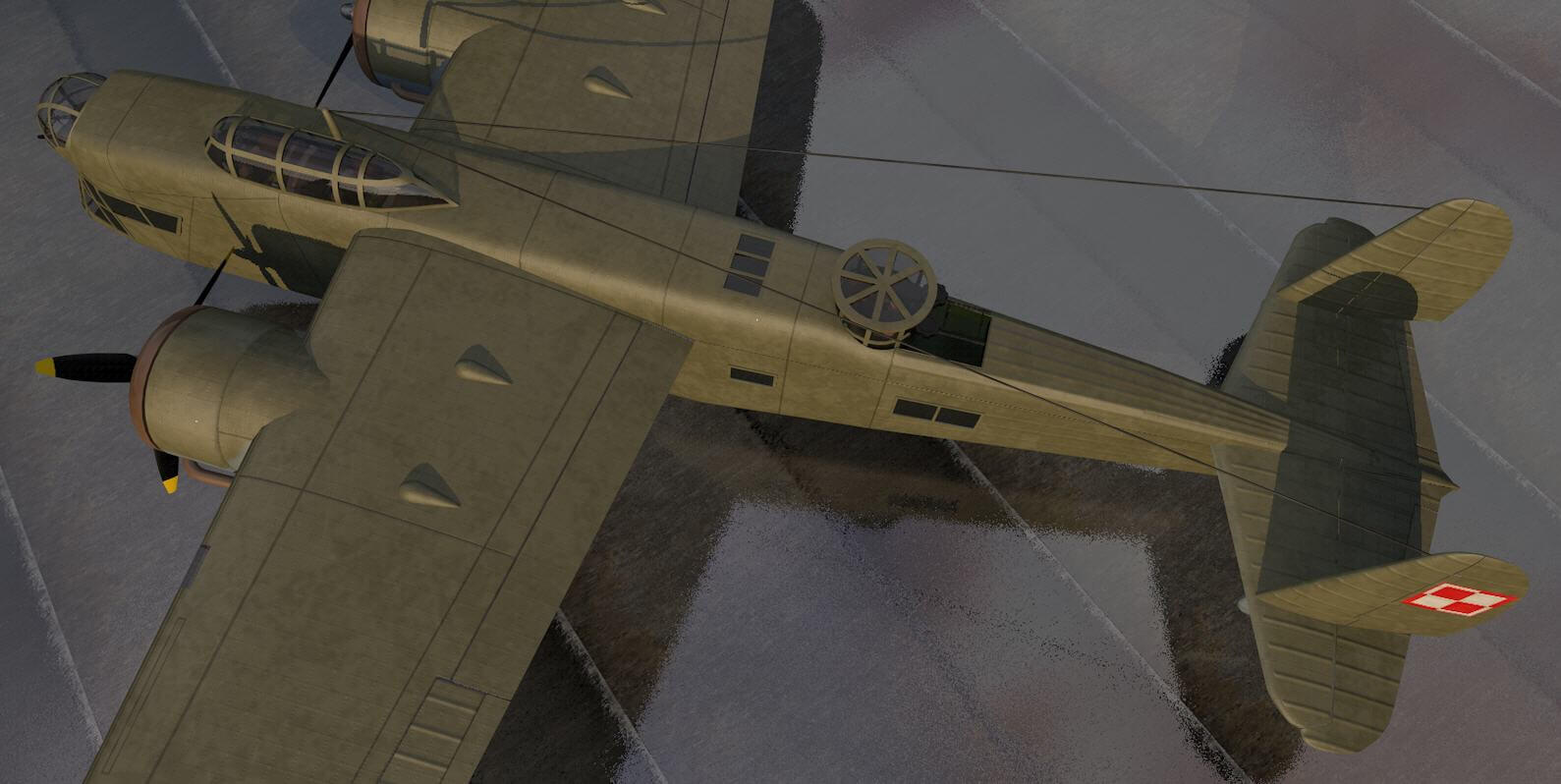 PZL P-30 Zubr (LWS-6) 3D Model by ChipBassChaos