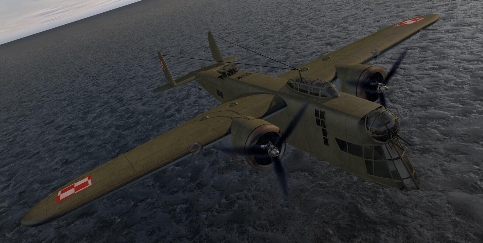 PZL P-30 Zubr (LWS-6) 3D Model by ChipBassChaos