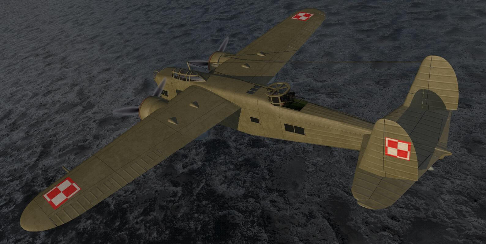 PZL P-30 Zubr (LWS-6) 3D Model by ChipBassChaos