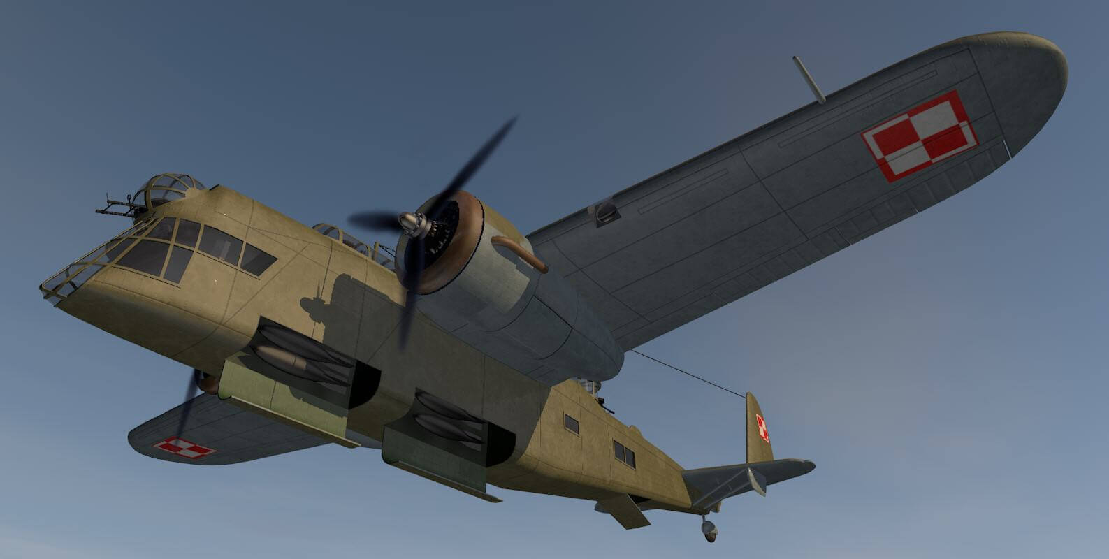 PZL P-30 Zubr (LWS-6) 3D Model by ChipBassChaos