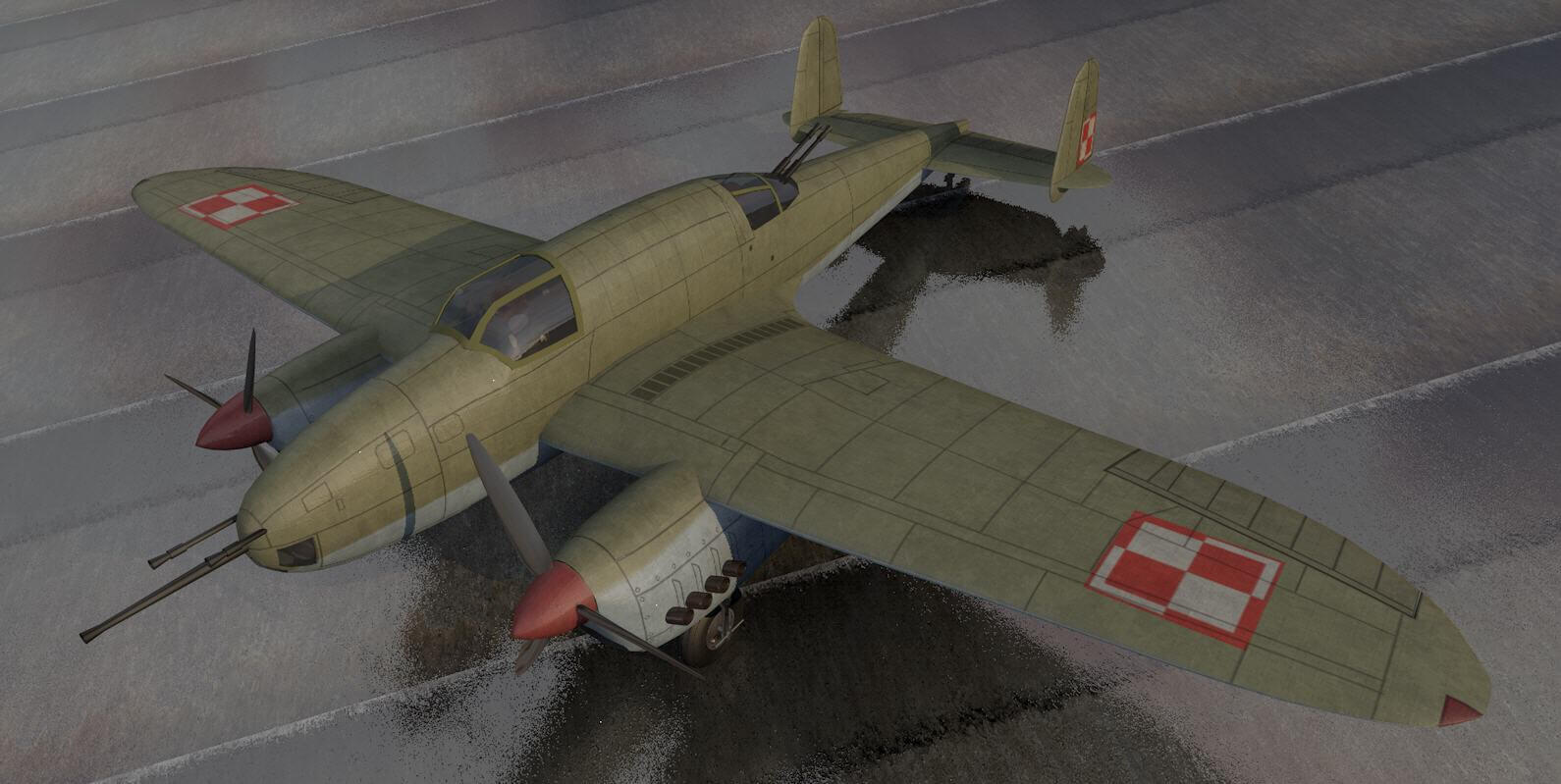 PZL P-38 Wilk 3D Model by ChipBassChaos