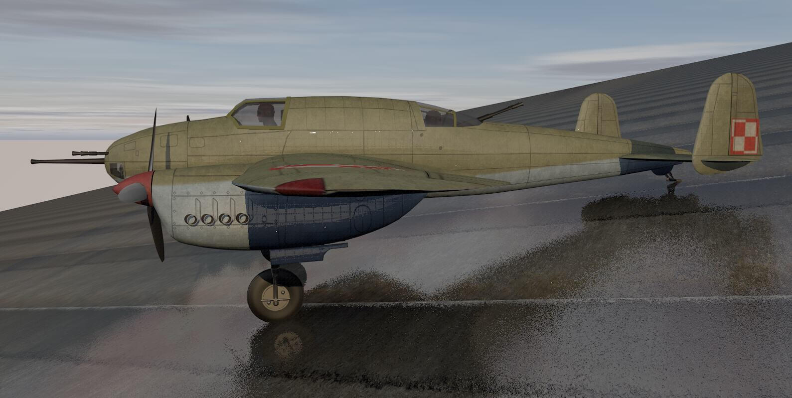 PZL P-38 Wilk 3D Model by ChipBassChaos