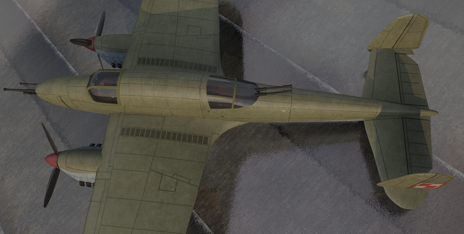 PZL P-38 Wilk 3D Model by ChipBassChaos