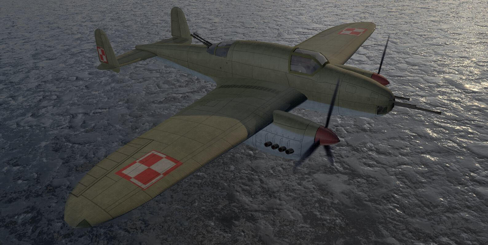 PZL P-38 Wilk 3D Model by ChipBassChaos