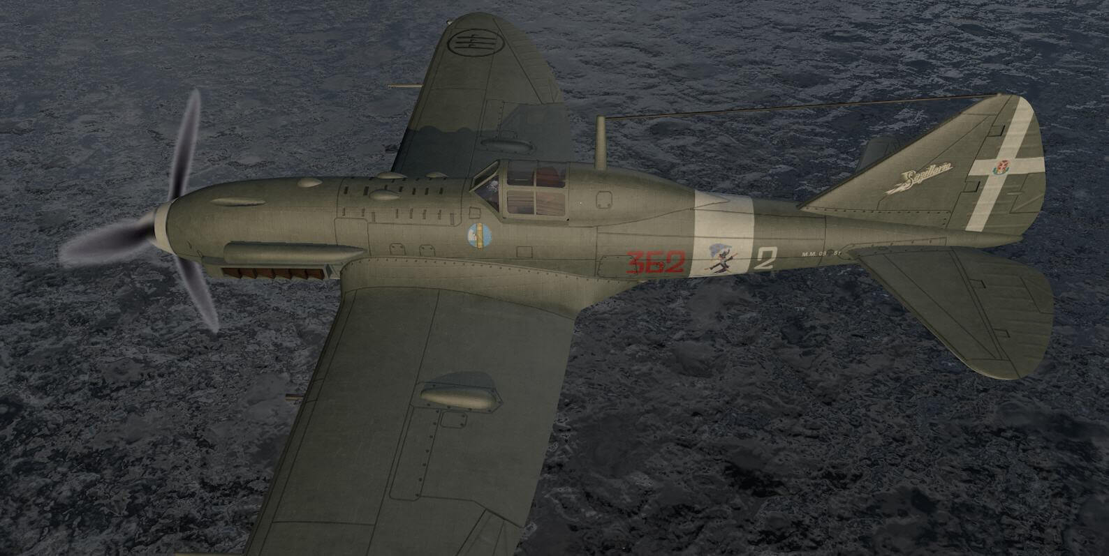 Reggiane Re-2005 Sagittario 3D Model by ChipBassChaos