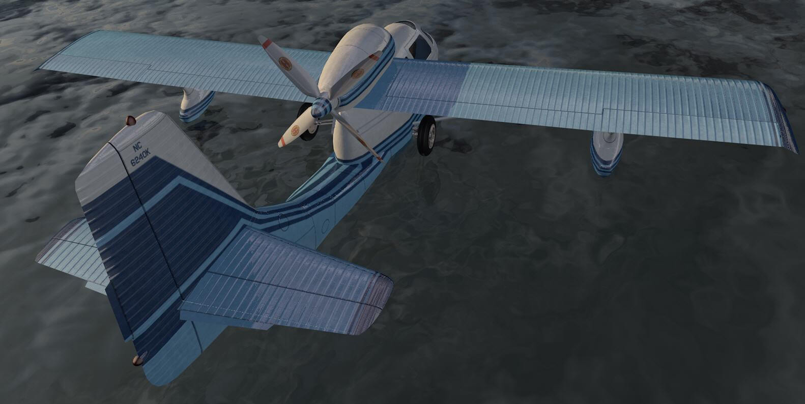 Republic RC-3 Seabee 3D Model by ChipBassChaos