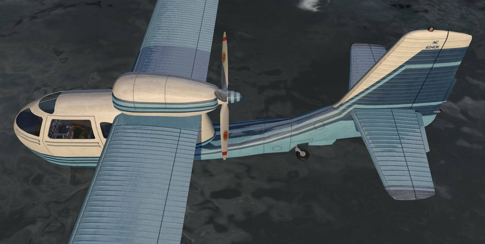 Republic RC-3 Seabee 3D Model by ChipBassChaos