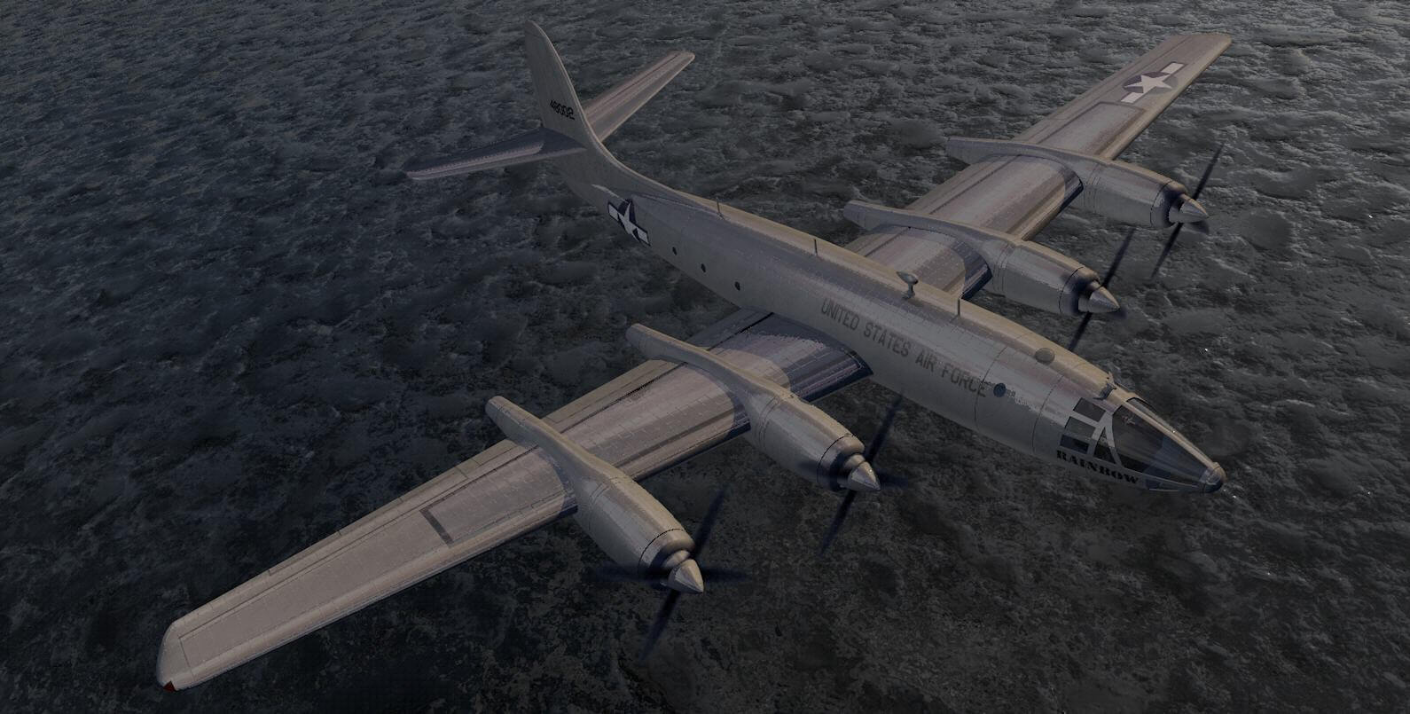 Republic XF-12 Rainbow 3D Model by ChipBassChaos