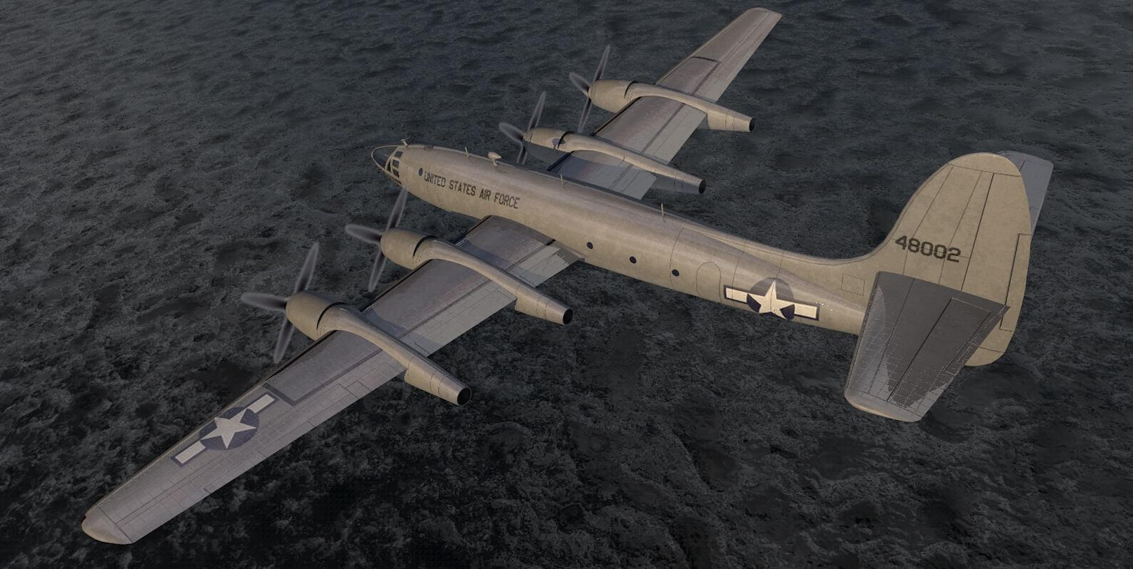 Republic XF-12 Rainbow 3D Model by ChipBassChaos