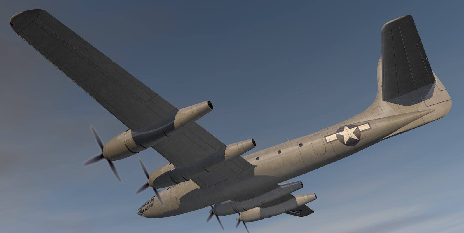 Republic XF-12 Rainbow 3D Model by ChipBassChaos