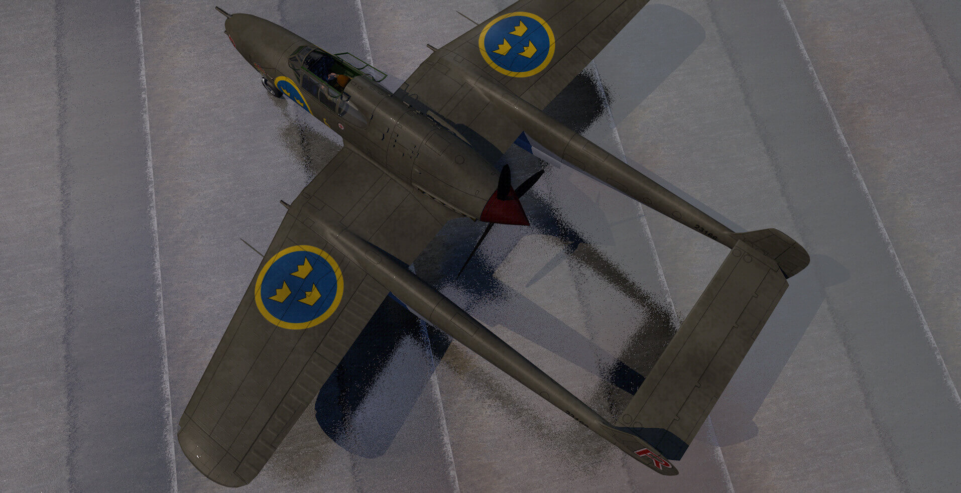 Saab J-21 A-1 3D Model by ChipBassChaos