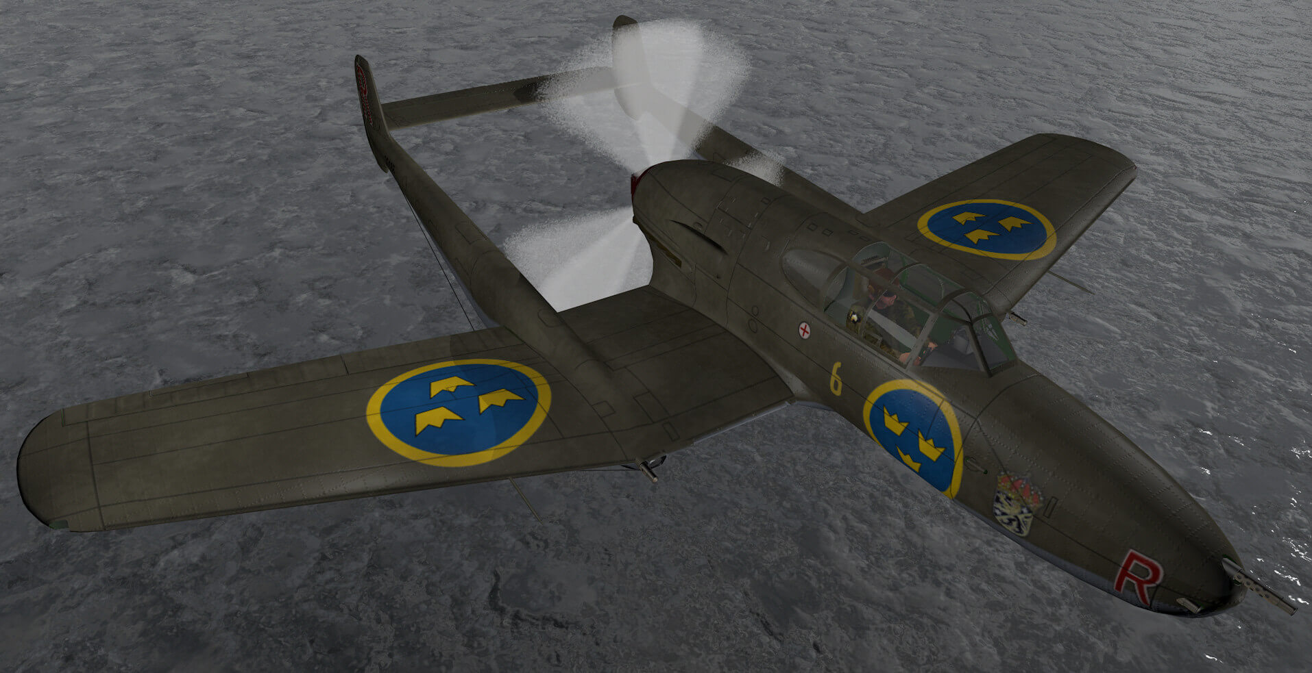 Saab J-21 A-1 3D Model by ChipBassChaos