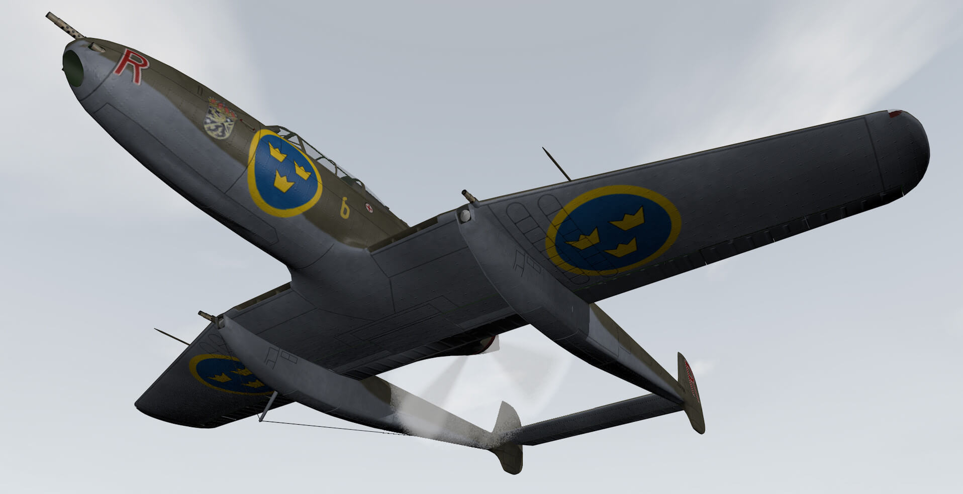 Saab J-21 A-1 3D Model by ChipBassChaos