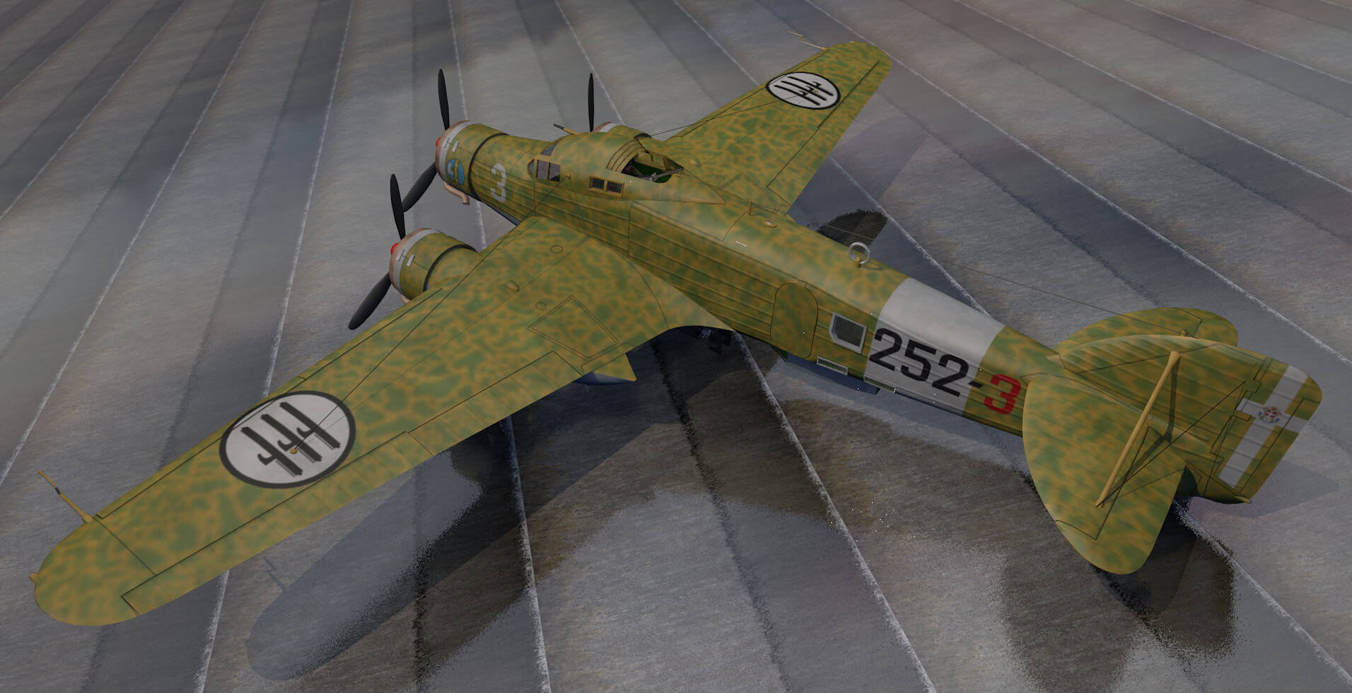 Savoia Marchetti SM-79 Sparviero 3D Model by ChipBassChaos