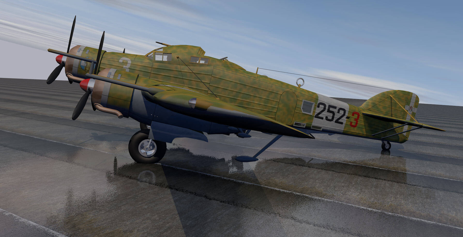 Savoia Marchetti SM-79 Sparviero 3D Model by ChipBassChaos