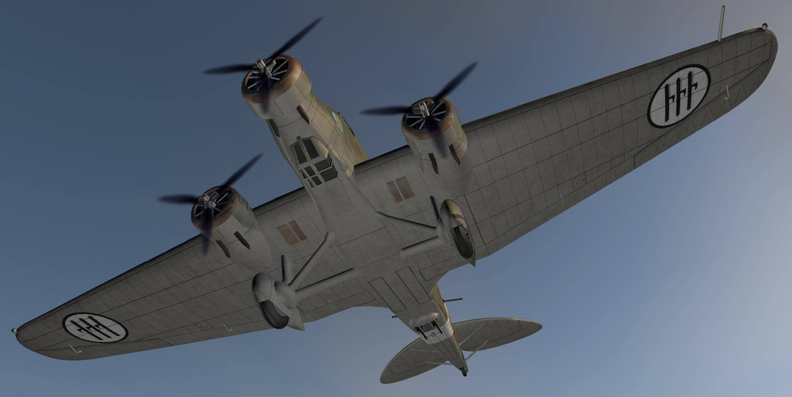 Savoia Marchetti SM-81 Pipistrello 3D Model by ChipBassChaos