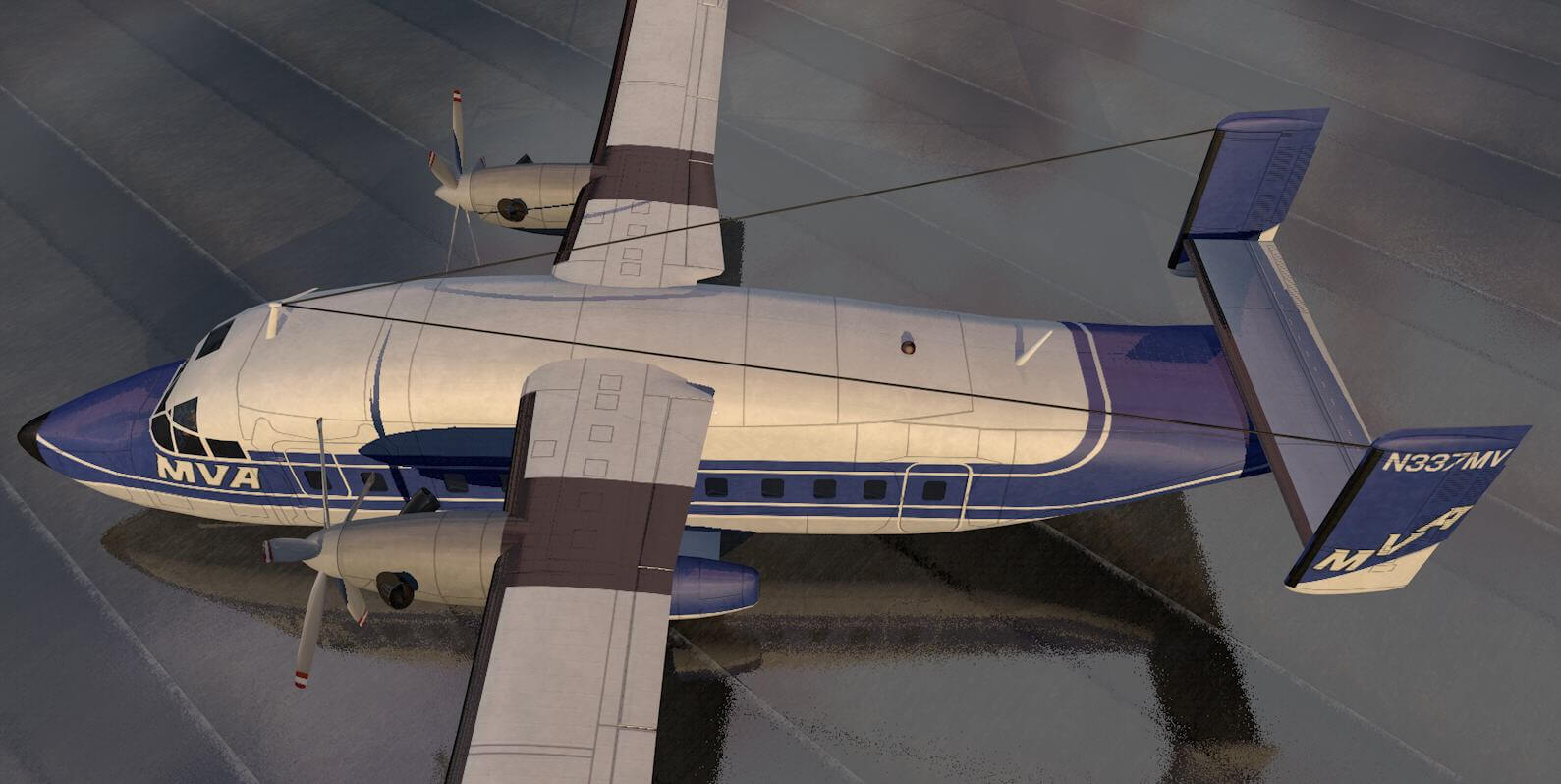 Short 330 (C-23 Sherpa) 3D Model by ChipBassChaos