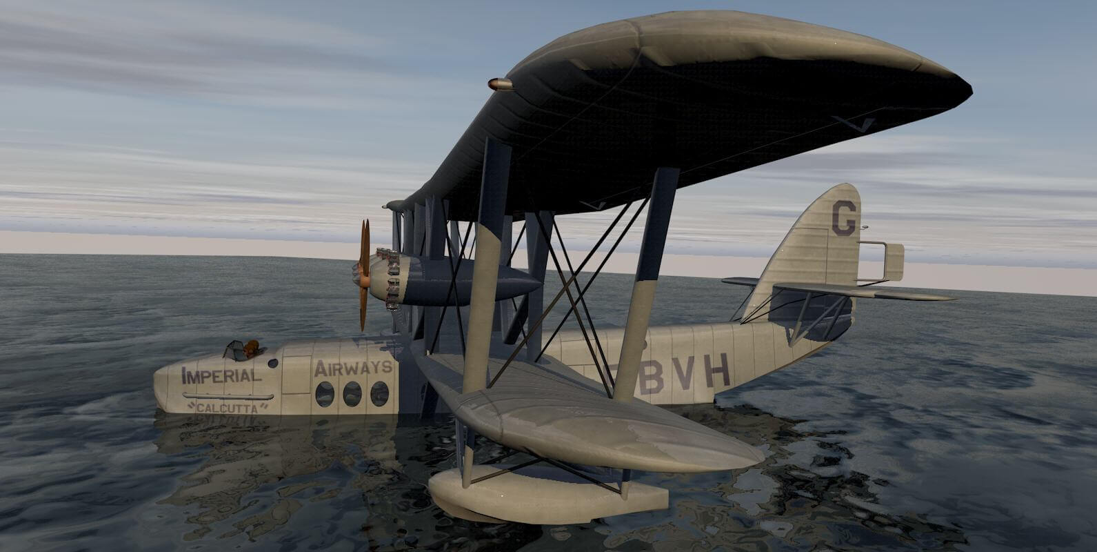 Short S.8 Calcutta - 3D Model by ChipBassChaos