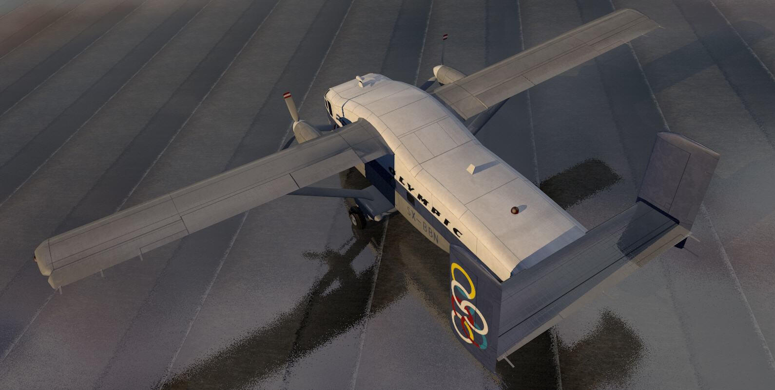 Short SC.7 Skyvan - Flying Shoebox 3D Model by ChipBassChaos