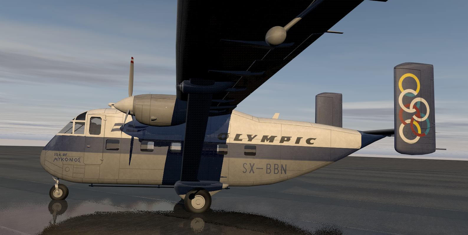 Short SC.7 Skyvan - Flying Shoebox 3D Model by ChipBassChaos