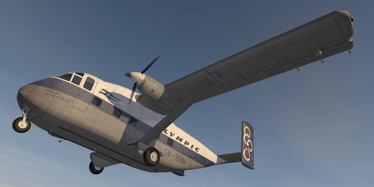 Short SC.7 Skyvan - Flying Shoebox 3D Model by ChipBassChaos