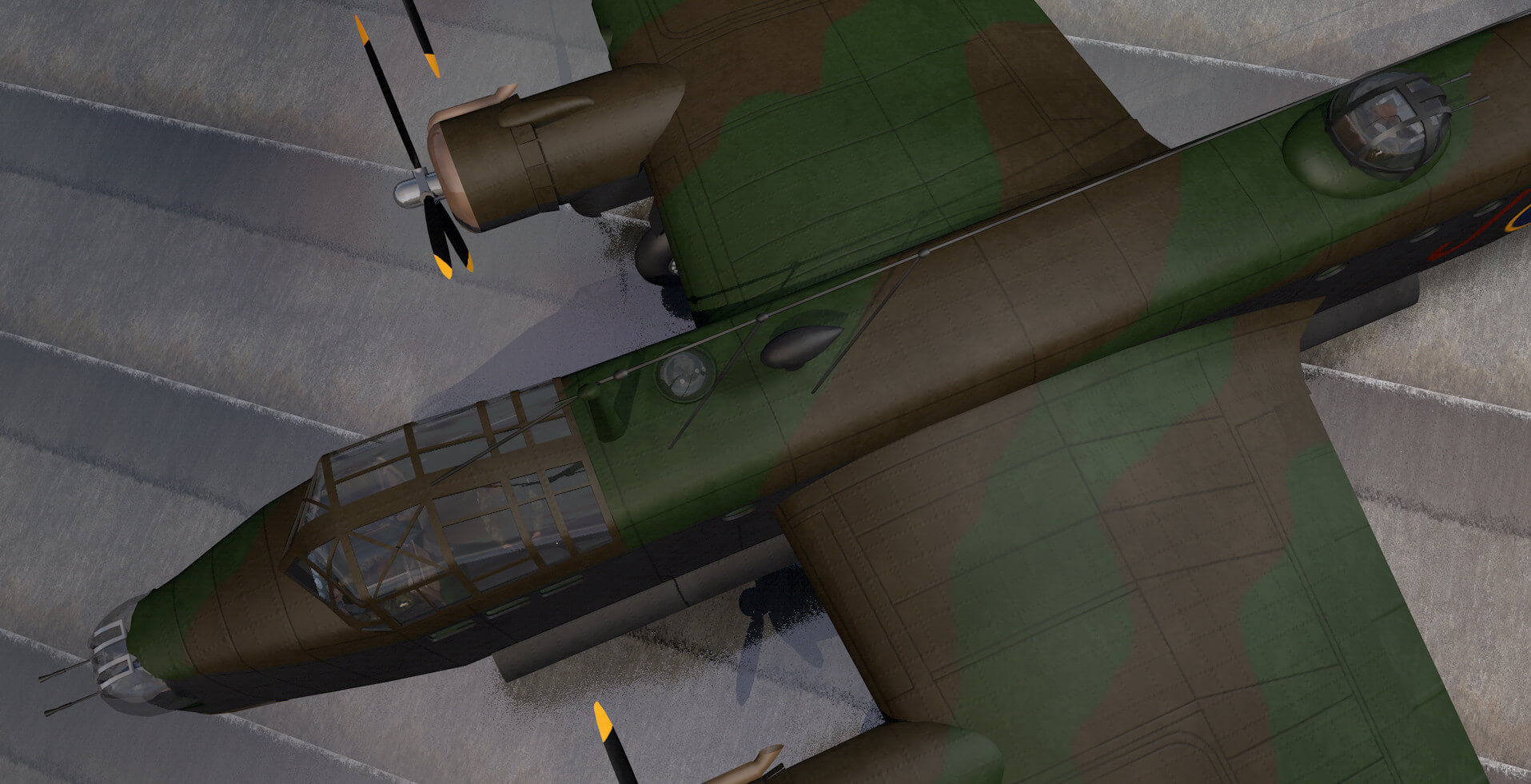 Short Stirling Mk-3 3D Model by ChipBassChaos