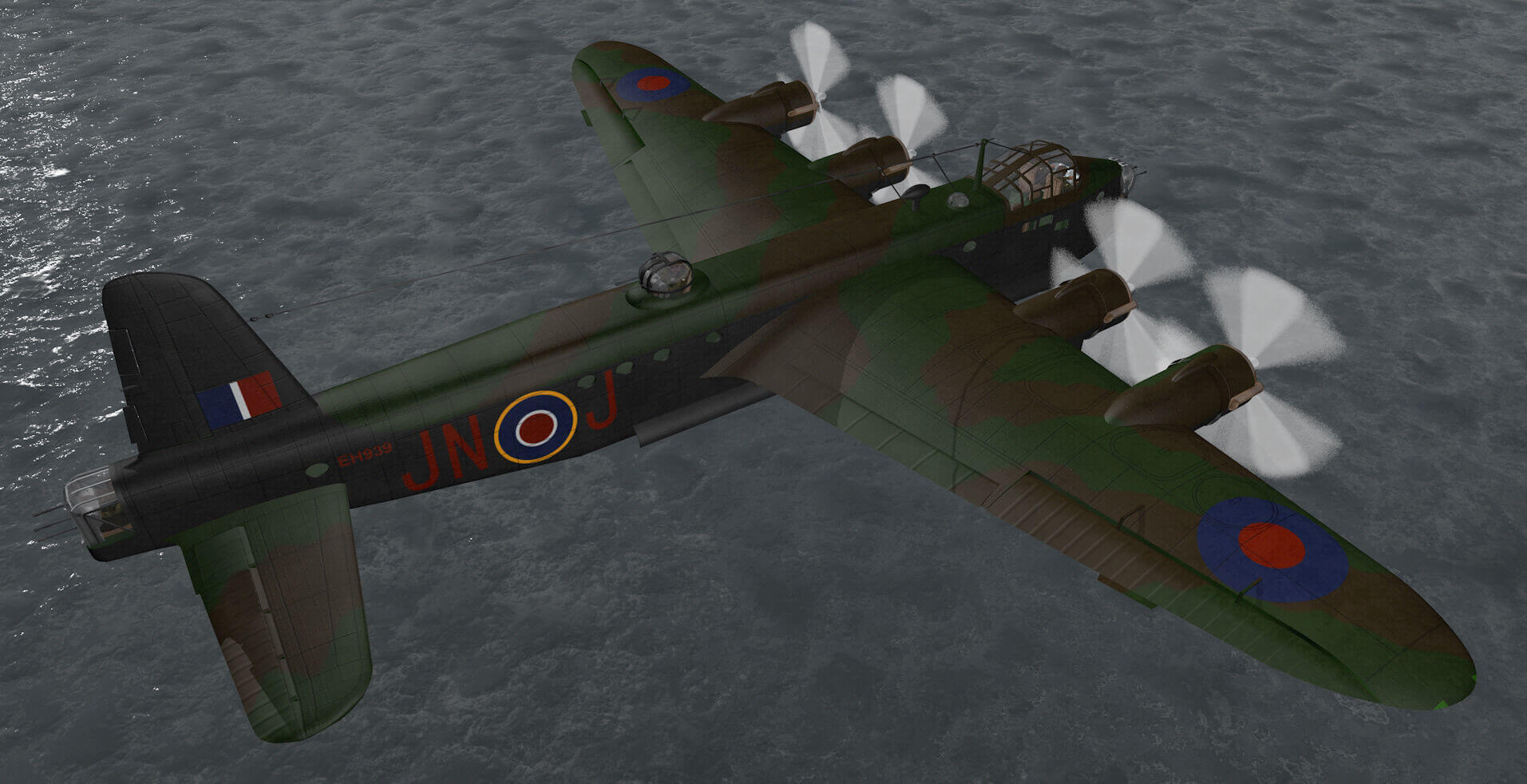 Short Stirling Mk-3 3D Model by ChipBassChaos