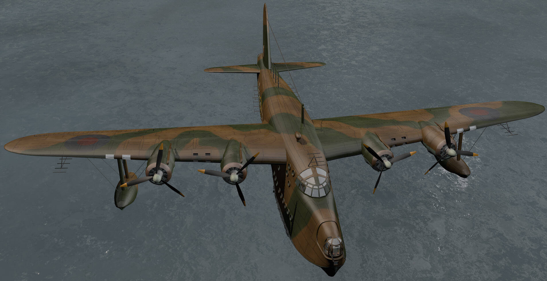 Short Sunderland Mk-2 3D Model by ChipBassChaos