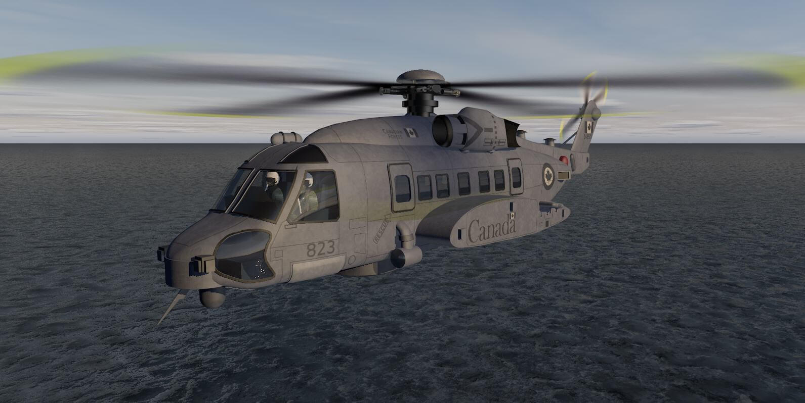 Sikorsky CH-148 Cyclone 3D Model by ChipBassChaos