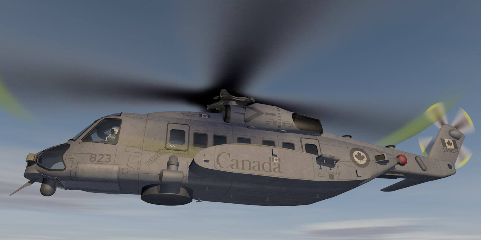 Sikorsky CH-148 Cyclone 3D Model by ChipBassChaos