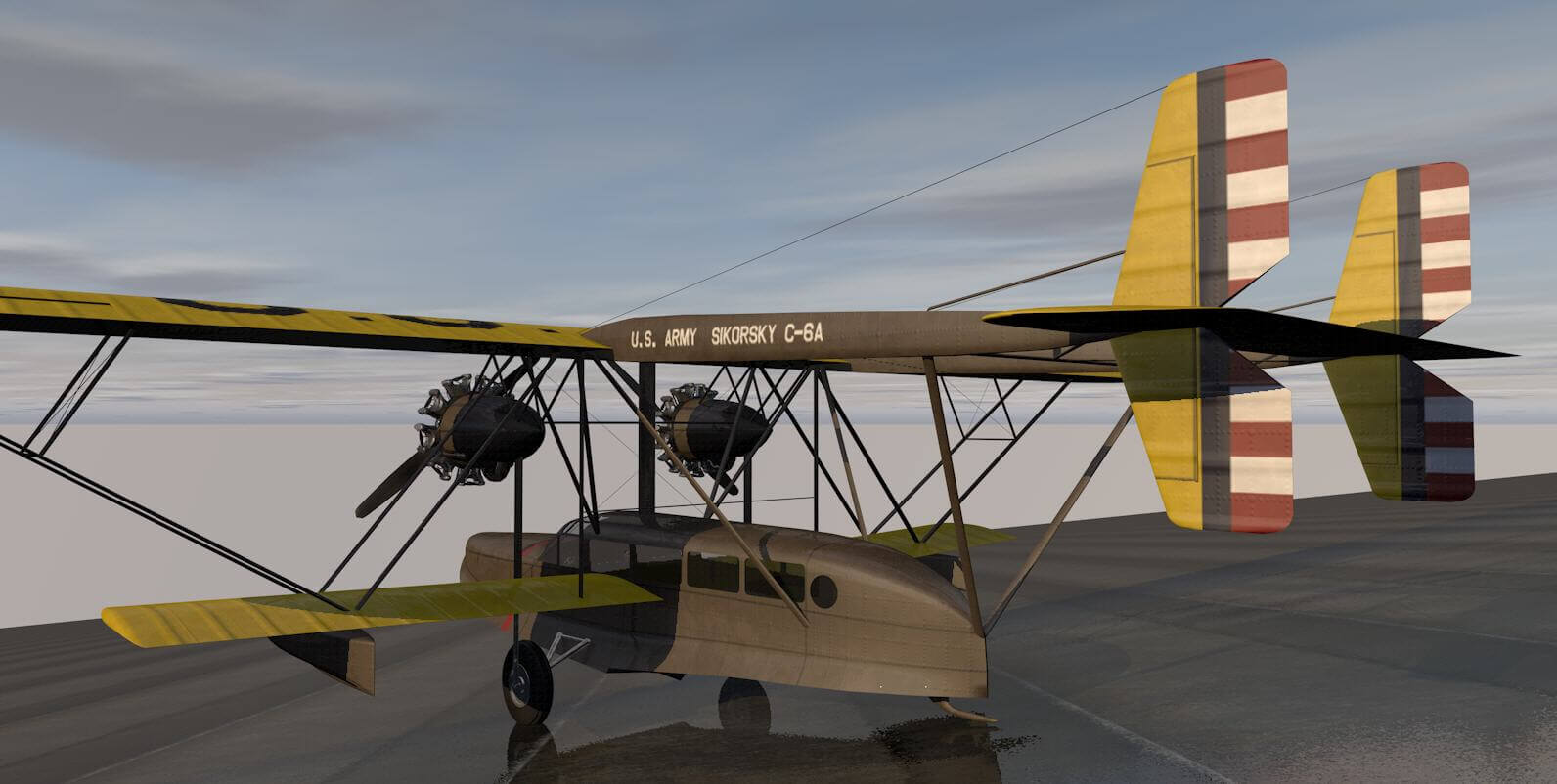 Sikorsky S-38 or C-6A 3D Model by ChipBassChaos