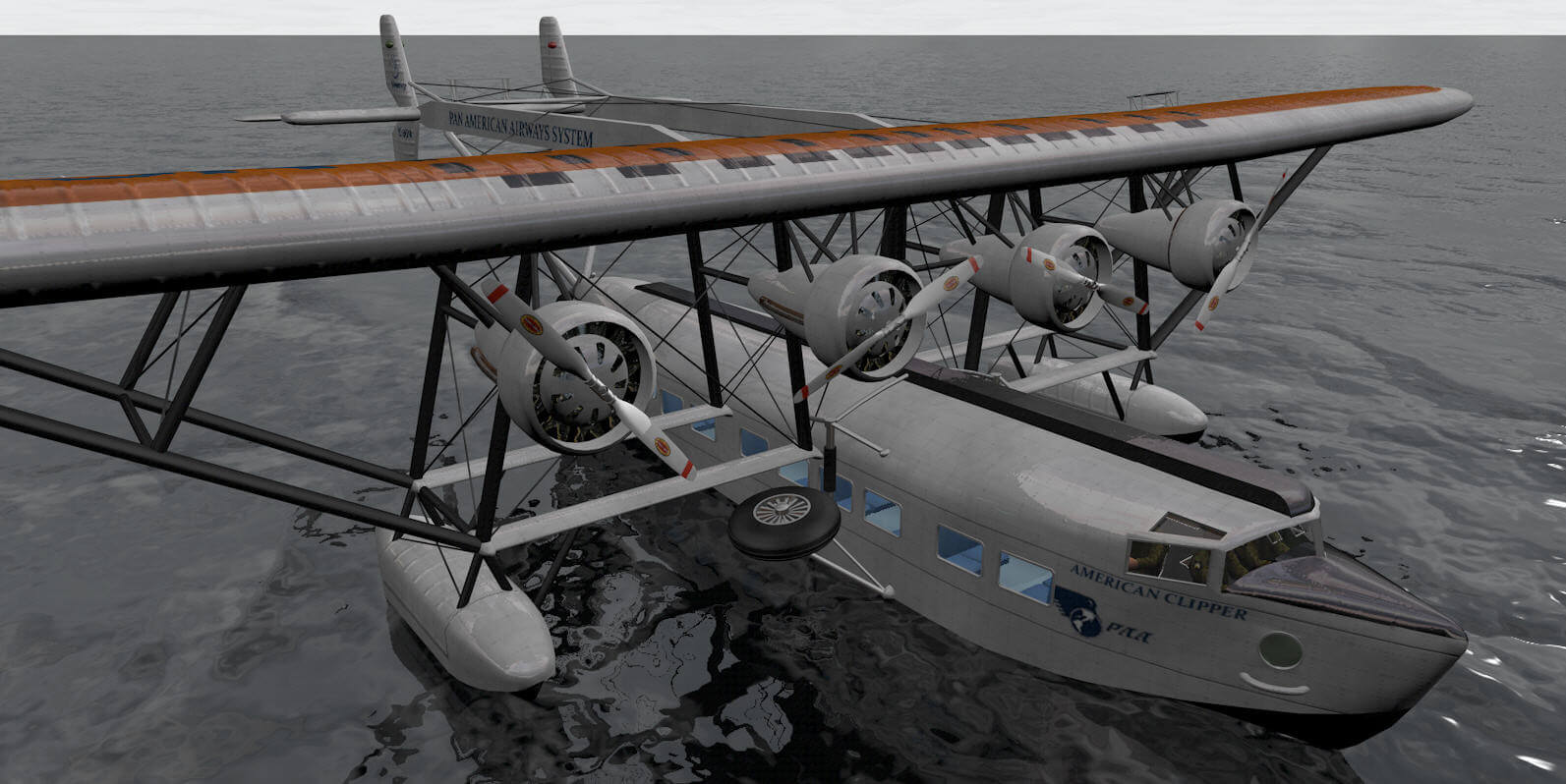 Sikorsky S-40 American Clipper 3D Model by ChipBassChaos