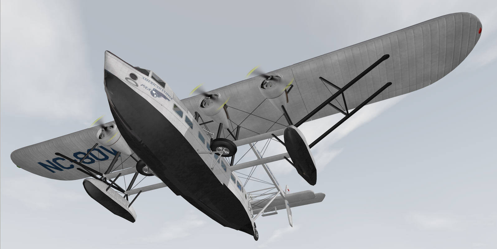 Sikorsky S-40 American Clipper 3D Model by ChipBassChaos