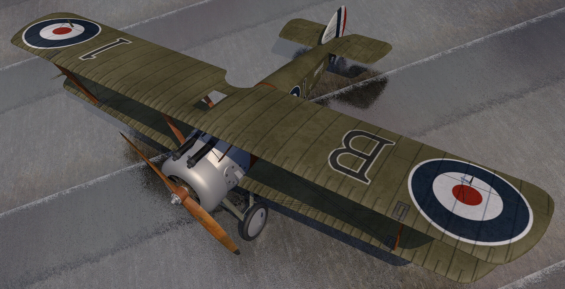 Sopwith Camel - 3D Model by ChipBassChaos