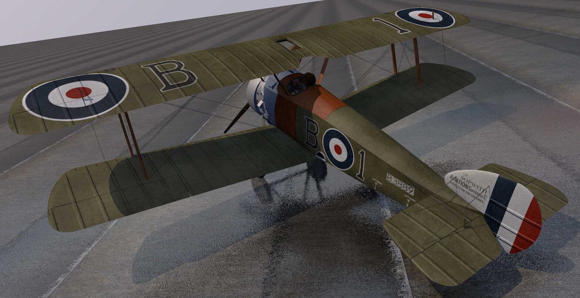 Sopwith Camel - 3D Model by ChipBassChaos