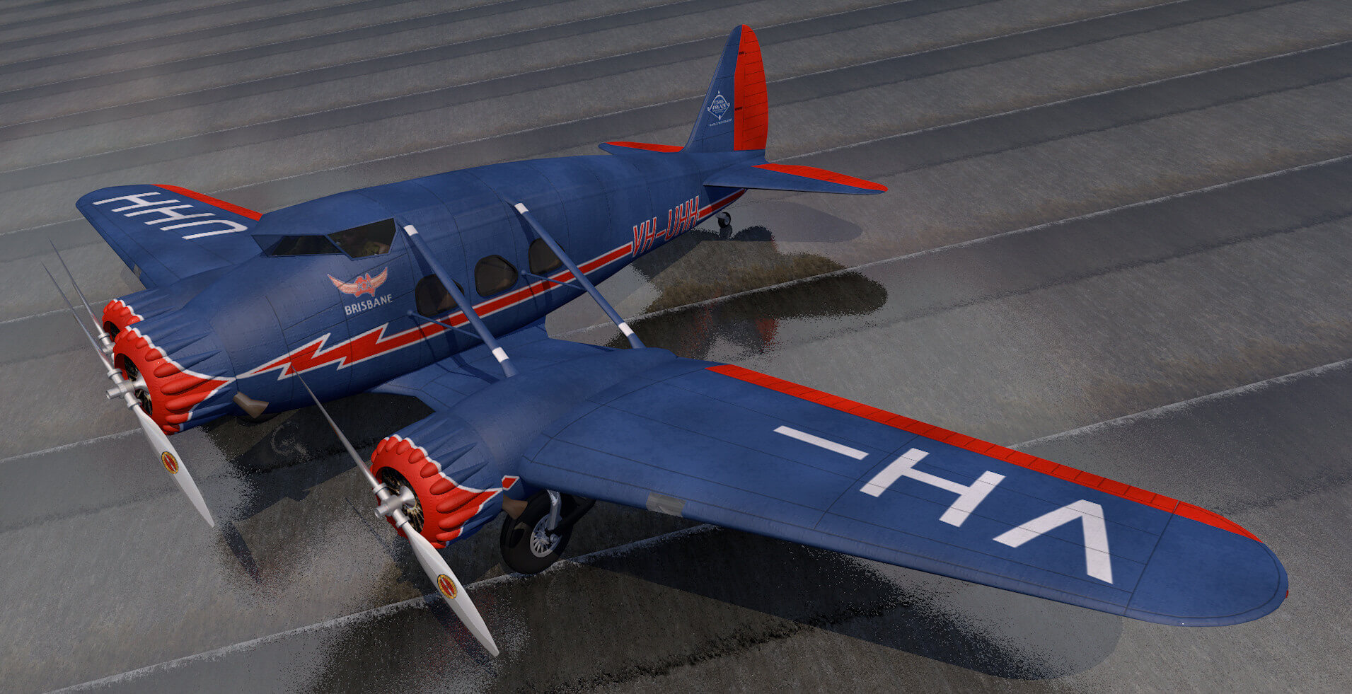 Stinson A1 Trimotor - 3D Model by ChipBassChaos