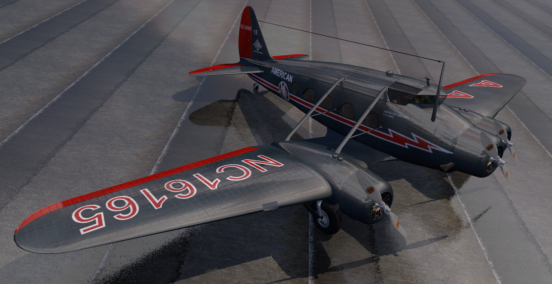 Stinson A1 Trimotor - 3D Model by ChipBassChaos