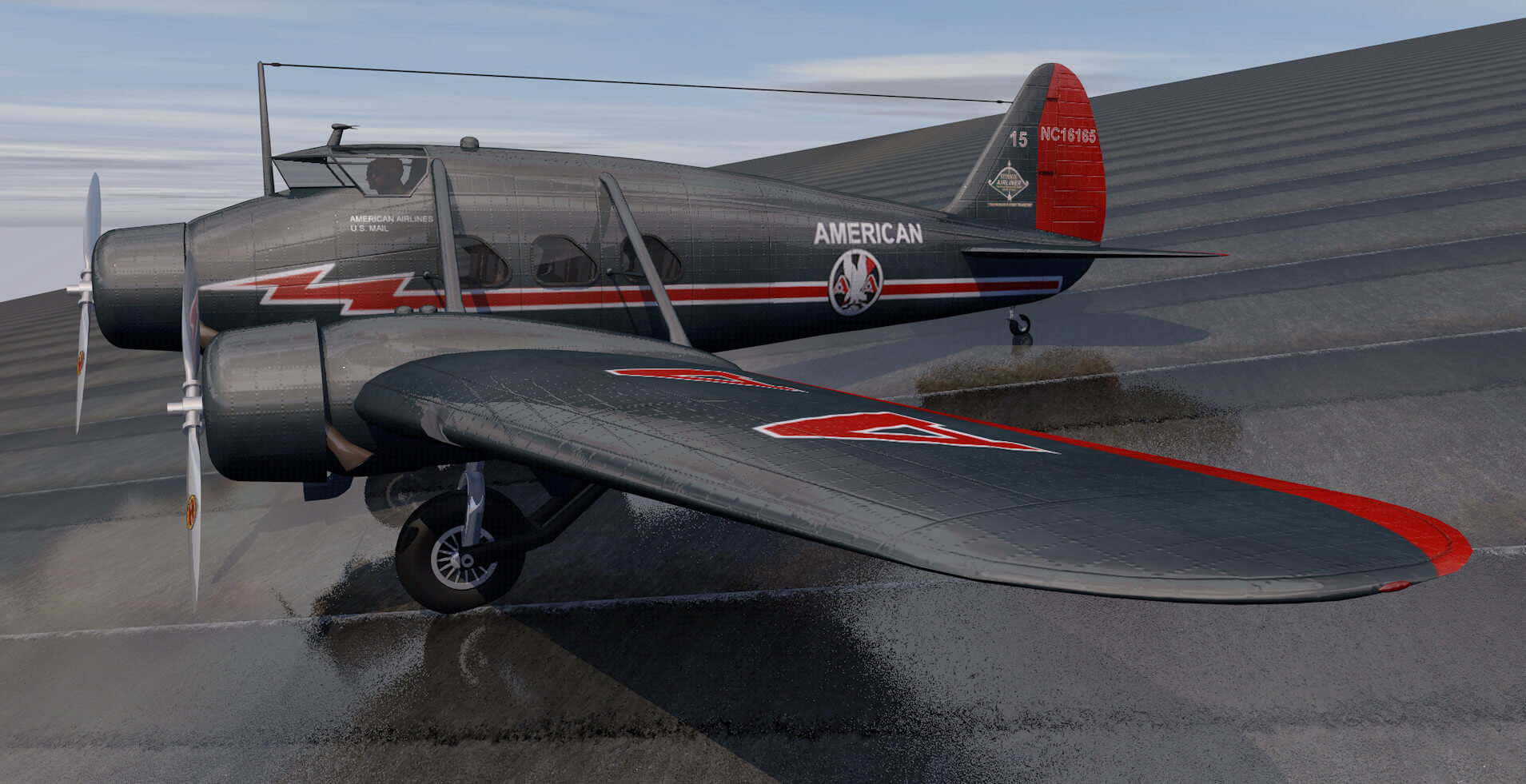 Stinson A1 Trimotor - 3D Model by ChipBassChaos