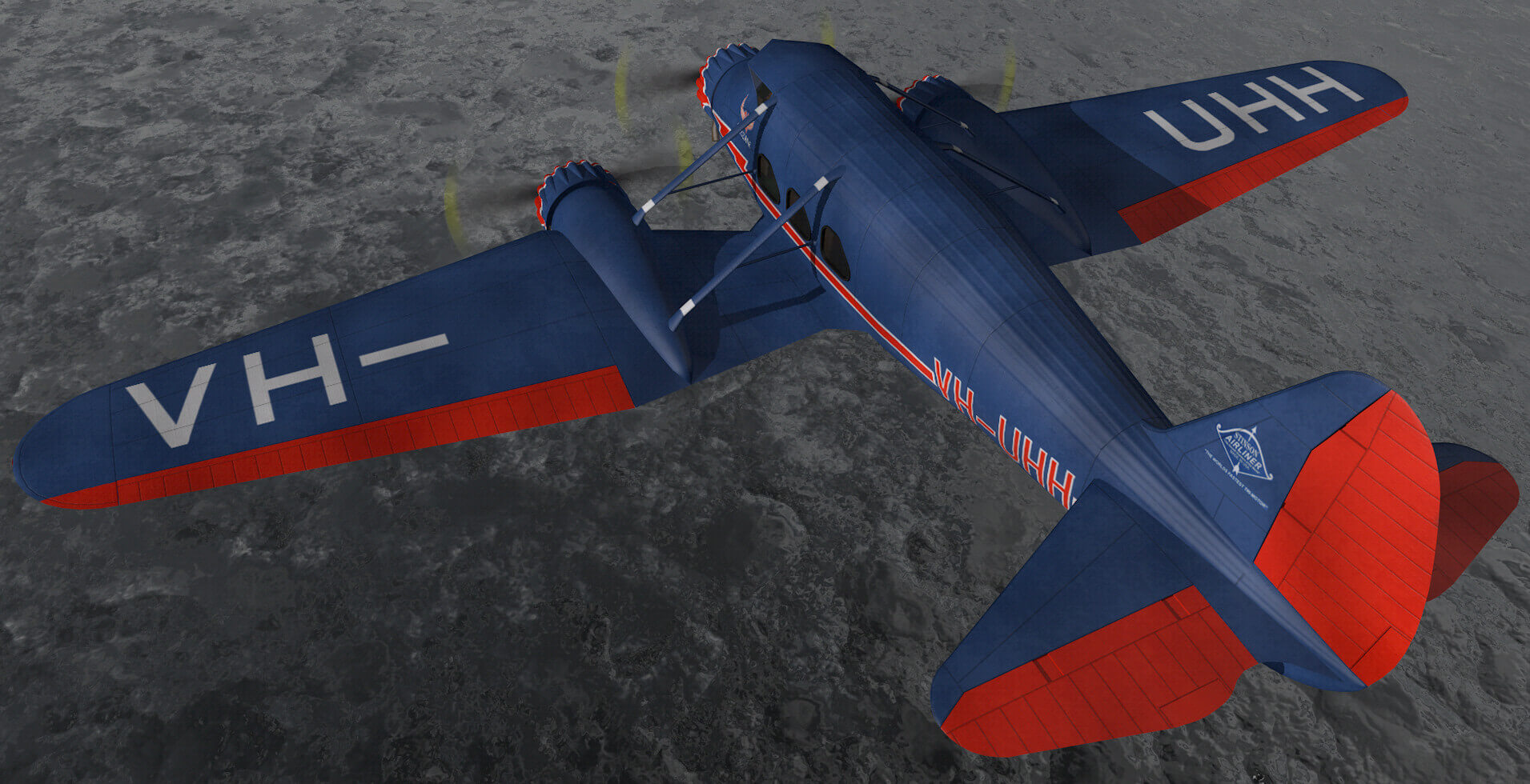 Stinson A1 Trimotor - 3D Model by ChipBassChaos