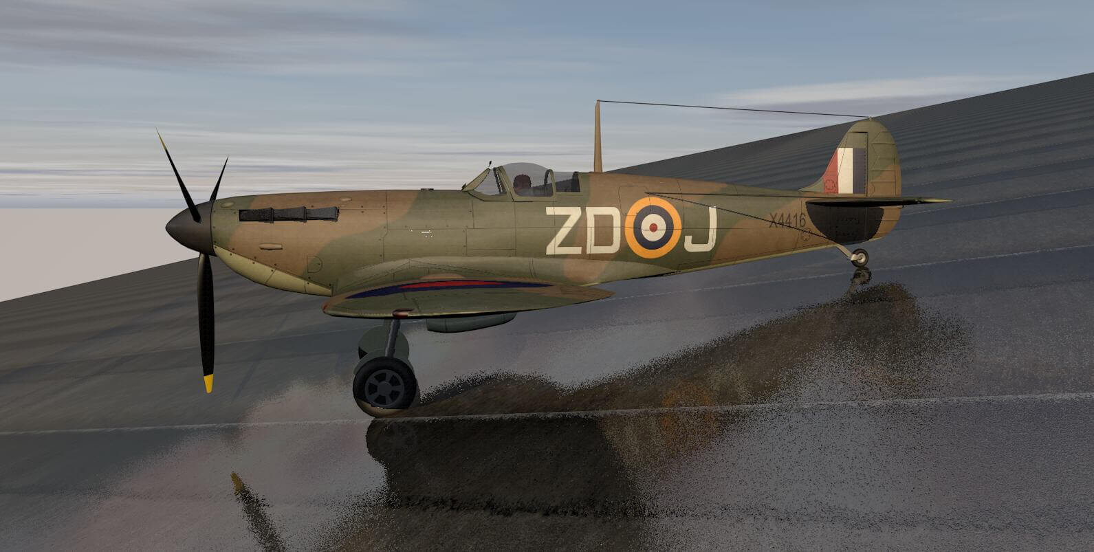 Supermarine Spitfire MK-1 (Revised) 3D Model by ChipBassChaos