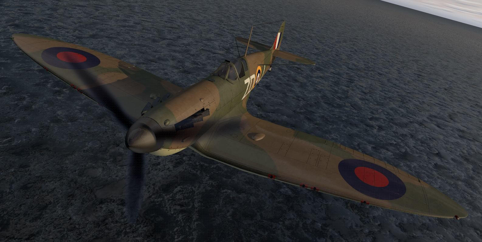Supermarine Spitfire MK-1 (Revised) 3D Model by ChipBassChaos