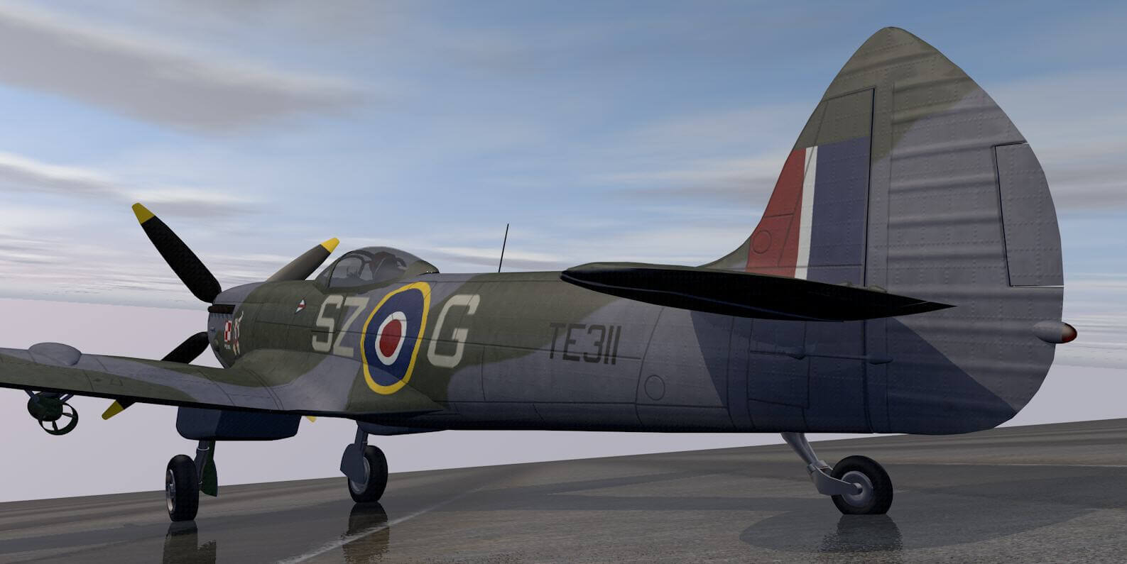 Supermarine Spitfire Mk-16 - Mk-XVI 3D Model by ChipBassChaos
